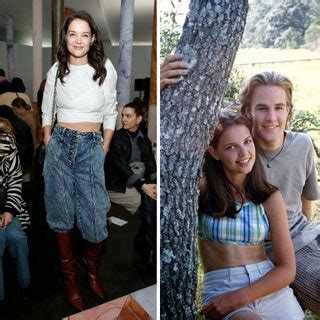 Katie Holmes Rediscovered Joey Potters Style In Her S British Vogue