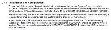 TMS320F28375D TMS320F28375 USB Host Function Pulldowns On DP DM C2000 Microcontrollers
