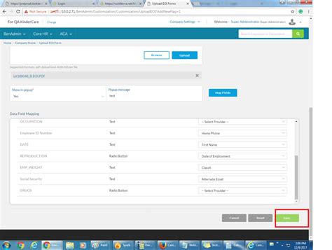 [nf 5437] eoi upload save button not working workterra jira