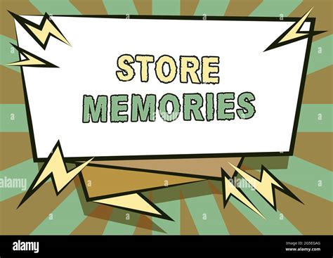 Text Showing Inspiration Store Memories Word For A Process Of Inputting And Storing Data