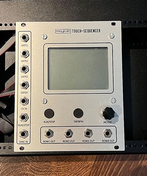 Modcan Touch Sequencer Reverb