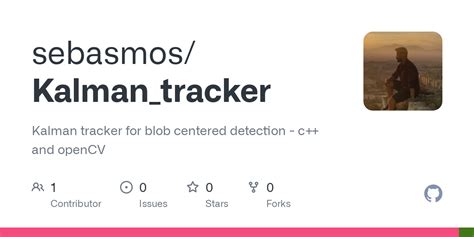 Github Sebasmoskalmantracker Kalman Tracker For Blob Centered