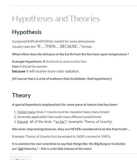 Hypothesis Examples If Then
