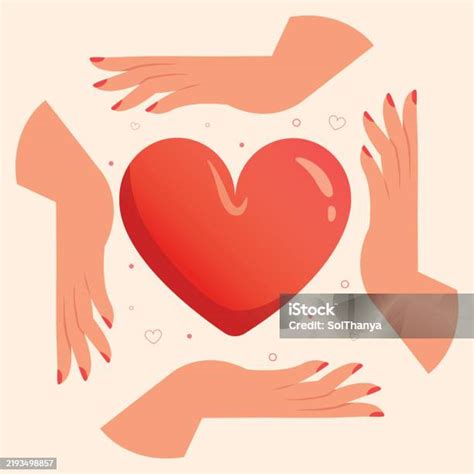 손에 심장 심장 및 보호 개념을 들고 손 자선 및 기부 손 심장 개념 개념에 대한 스톡 벡터 아트 및 기타 이미지 개념 건강관리와 의술 건강한 생활방식 Istock