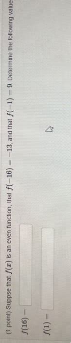 Solved Point Suppse That F Z Is An Even Function That Chegg Com