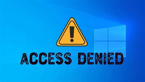 آموزش رفع ارور Access is denied در ویندوز و اینترنت پلازا