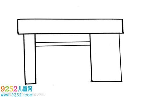 长方形架子简笔画 简笔画图片大全 普车都