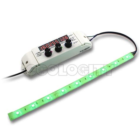 Knob LED Controller With RF Remote For VDC RGB LED Lights