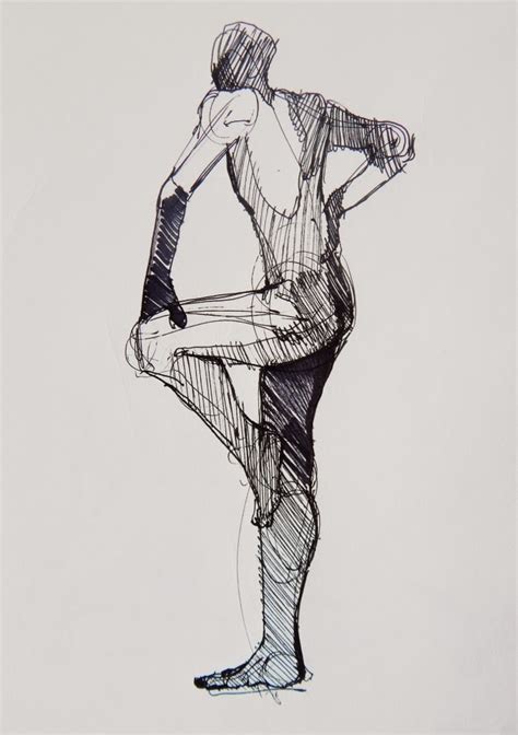 Primal Marks Honolulu Museum Of Art Figure Drawing 4272015 Sergio Short Poses