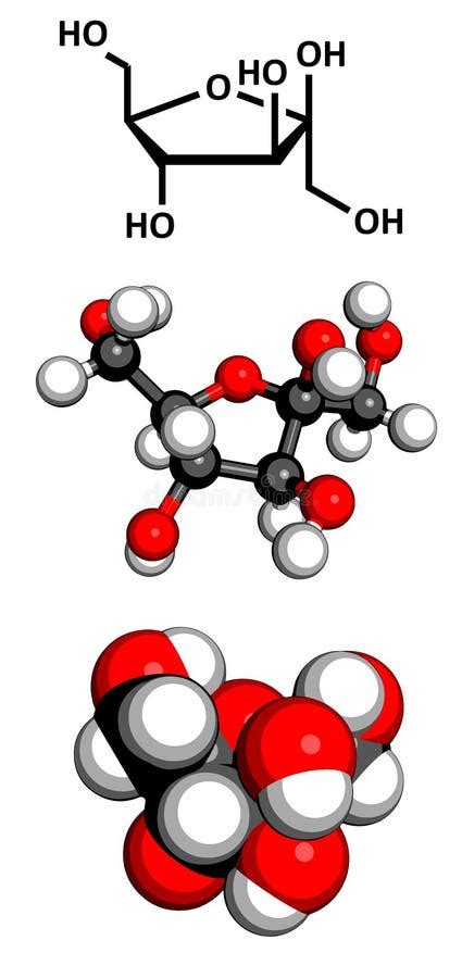 果糖分子 库存例证 插画 包括有 蔗糖 科学 分子 甜甜 果子 玉米 工厂 雾化器 果糖 188467930