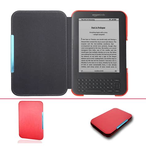 Ultra Slim Leather Cover Case For Capa Amazon Kindle 3 3rd Gen Keyboard