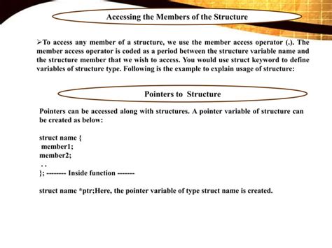 Structures Rdsivakumar Ppt