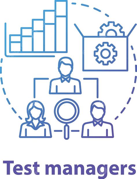 Software Testing And Project Management Concept Icon Team Test General