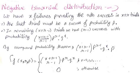 Negative Binomial Distribution