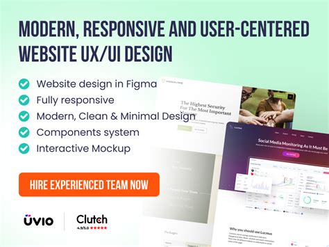 Modern Responsive And User Centred Website Uxui Design Upwork