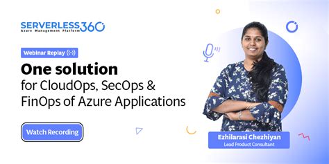 Webinar Solution For Cloudops Secops And Finops Of Azure Apps