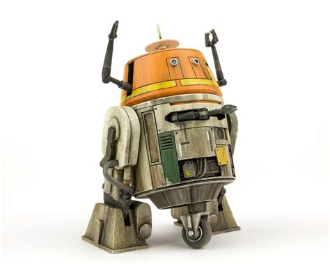 The Modelling News Andys Guide S Resin C1 10p Chopper Droid 112th Scale Kit Finished