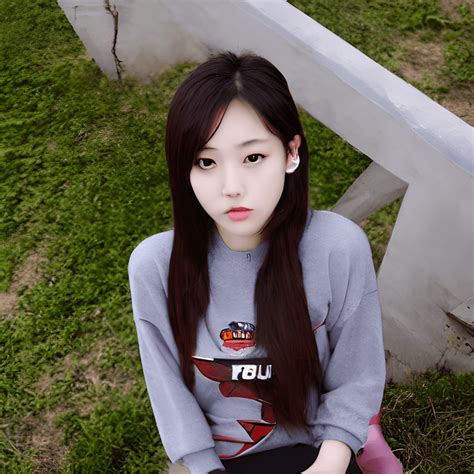 Pretty Korean Teen Girl · Creative Fabrica