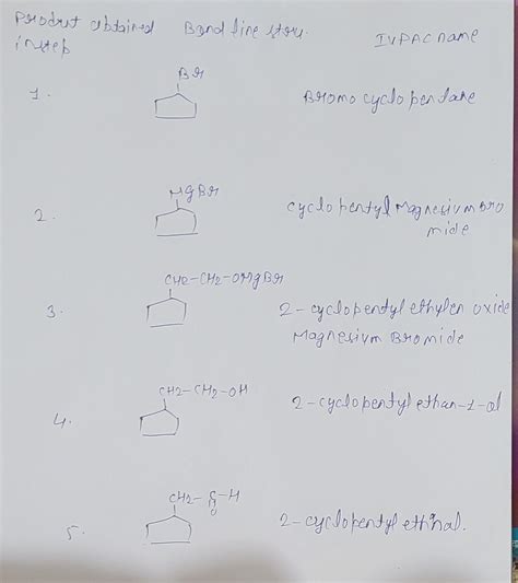 Solved Help With Ochem Provide The Bond Line Structure And Iupac Name For The Major Organic