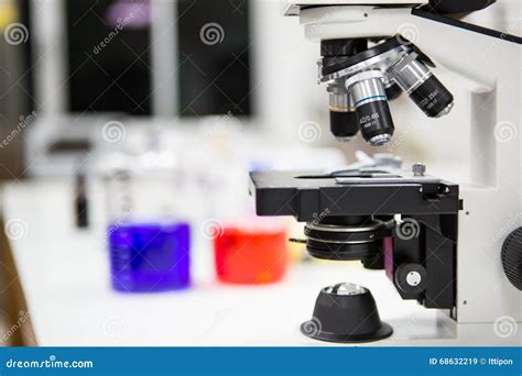 Microscopes In A Lab Stock Image Image Of Genetic Development 68632219