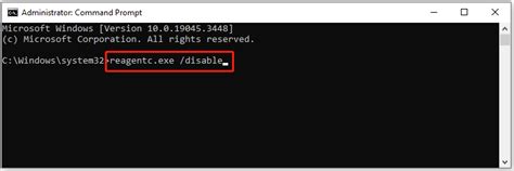 Enable Or Disable Windows Recovery Environment Via Two Ways