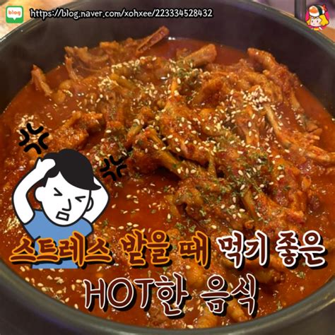 디너의여왕 스트레스 받을 때 먹기 좋은 Hot한 음식