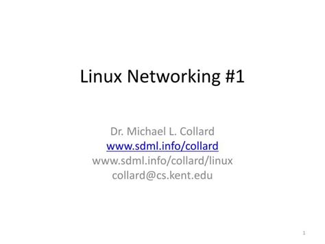 ppt linux networking 1 powerpoint presentation free download id