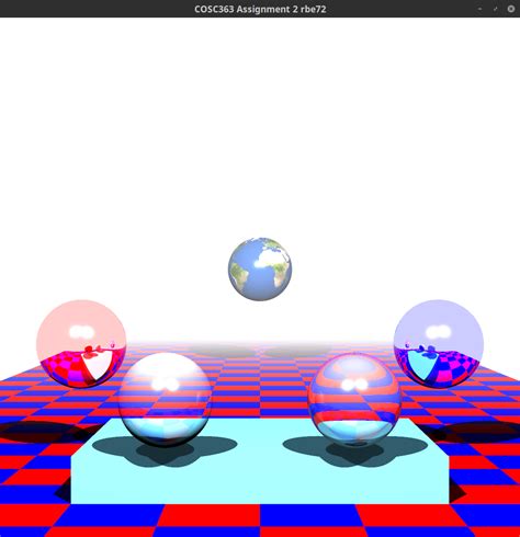Github Rybeau Universitycosc363raytracingproject Opengl C Ray Tracing