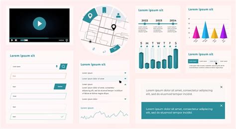 Premium Vector The Image Shows A Modern User Interface That Includes