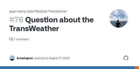 question about the transweather · issue 76 · jeya maria jose medical