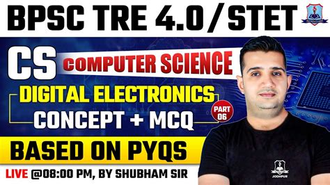 Bpsc Tre 40 Computer Science Digital Electronics Concept Mcq