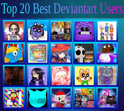 My Top 20 Best Deviantart Users 2 By Tocino14 On Deviantart