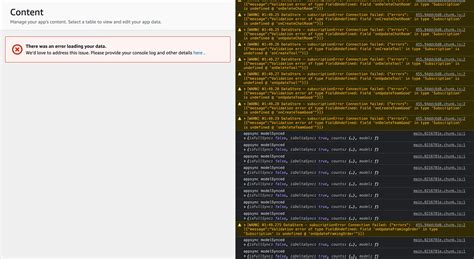 Cant See The Content Of My Model On Admin Ui Subscriptions Is