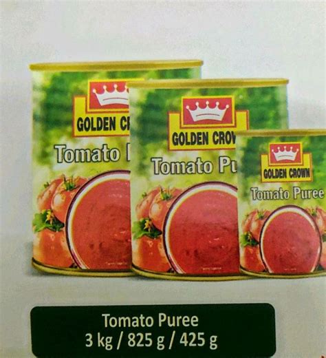 Golden Crown Tomato Puree Packaging Size 850 G At ₹ 90 Pack In New Delhi