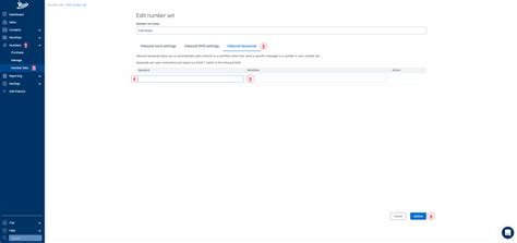 how to create an inbound sms keyword campaign ytel