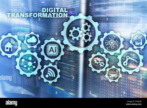 Digital Transformation Concept Of Digitalization Of Technology Business