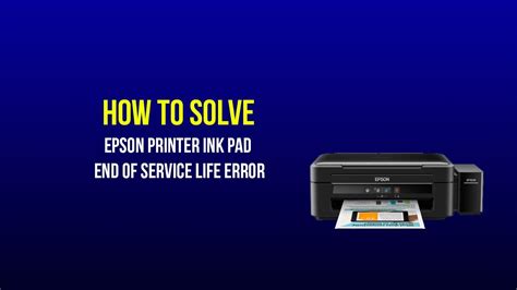 Epson L120 Printer Ink Pad End Of Service Life At Andrew Quesada Blog