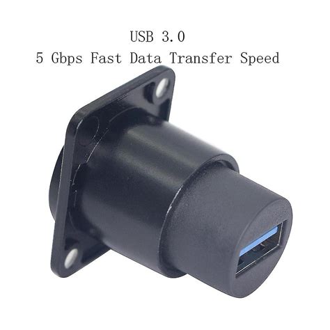 2pcs D Type Metal Usb30 Socket Female To Female Usb 30 Connector D