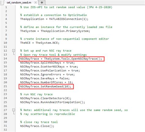 Opticstudio Random Number Generator Seed Zemax Community