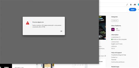 Solved Unable To Open Adobe Xd Getting Error 5718 On Wind Adobe