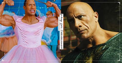 巨石強森 Dwayne Johnson 昔日澎澎裙造型掀討論，《黑亞當》演員笑歪：「你是史上最正牙仙！」 Juksy 街星