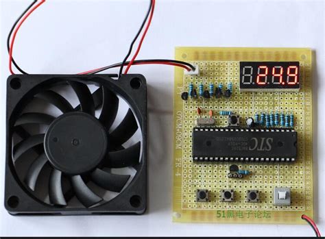 基于stc89c52单片机电风扇智能调速器的设计 含仿真与实物图及源码等资料 单片机diy制作