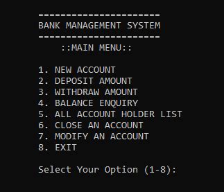 GitHub AbdullahIbrahim Bank Management System In Cpp We Will Create A Bank Management