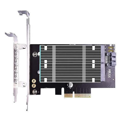 Buy Glotrends Dual M X Pcie Adapter For One M Pcie Ssd And One M Sata Ssd Support Os