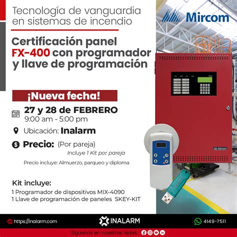 Certificación Mircom Certificación Mircom