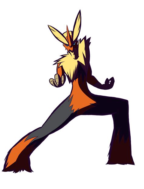 Gotta Draw Em All Collab Shiny Mega Blaziken By Flamebrandt On