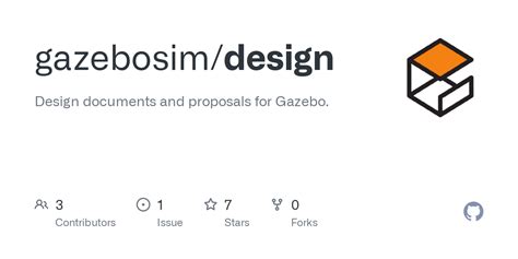 github gazebosim design design documents and proposals for gazebo