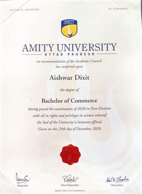 Aishwar Dixit On Linkedin Graduation2020