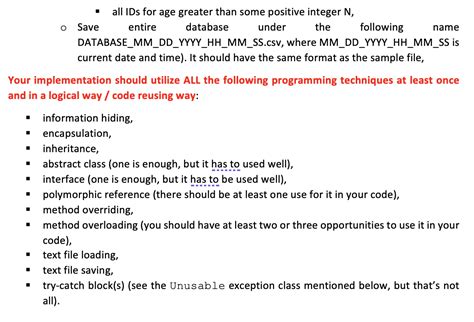 Your Task Is To Design And Implement A University Id