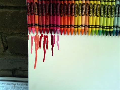 What Would Martha Do Melted Crayon Art